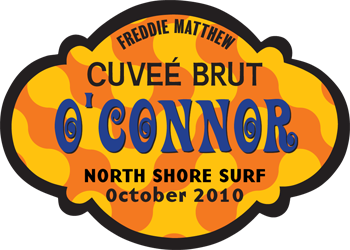 Mandarin custom wine label - Custom Label Shop